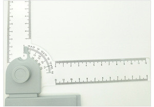 Buy Raco A3 Professional Drawing White Board Adjustable Measuring With ...