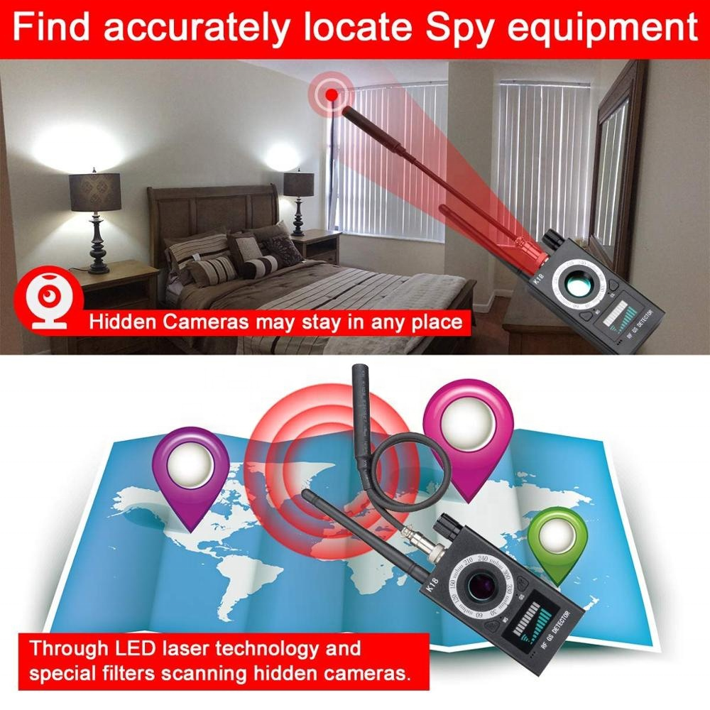 Buy Rf Scanner Detector Anti-spy Camera Detector Wifi Signal Gps Gsm ...