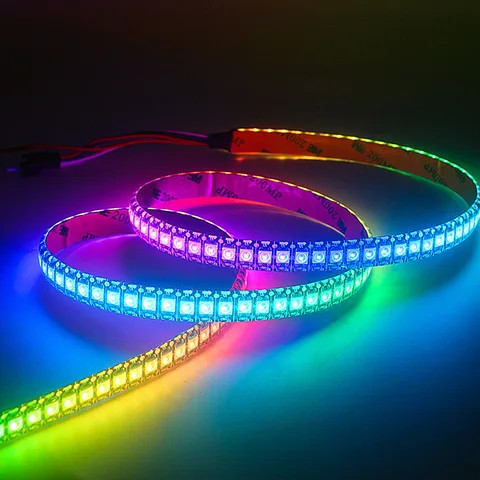 Buy Rgb Pixel Led Strip Programmable Magic Addressable Led Light Strip ...