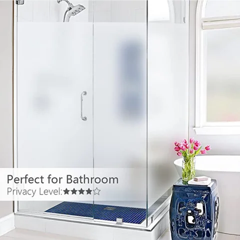 Buy Self Adhesive Vinyl Window Tint Film Frosted Glass Sticker Glass ...