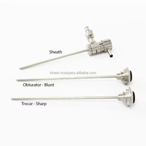 Buy Surgical Arthroscope Sheath Trocar Obturator Cannula Knee ...
