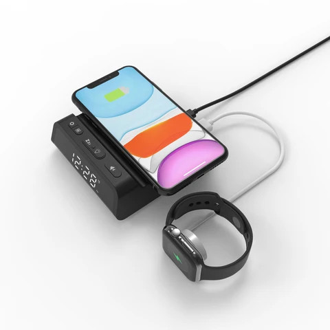 Buy Usb Fast Charge 3 In 1 Fast Wireless Charging Led Digital Display ...