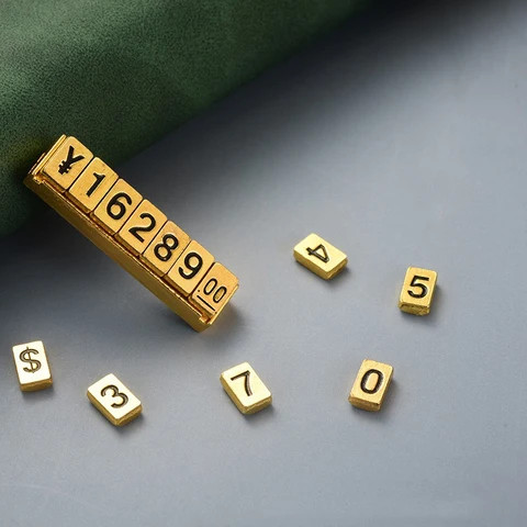 Buy Wholesale Flat Metal Pricing Cube Magnetic Shop Price Tag Display ...