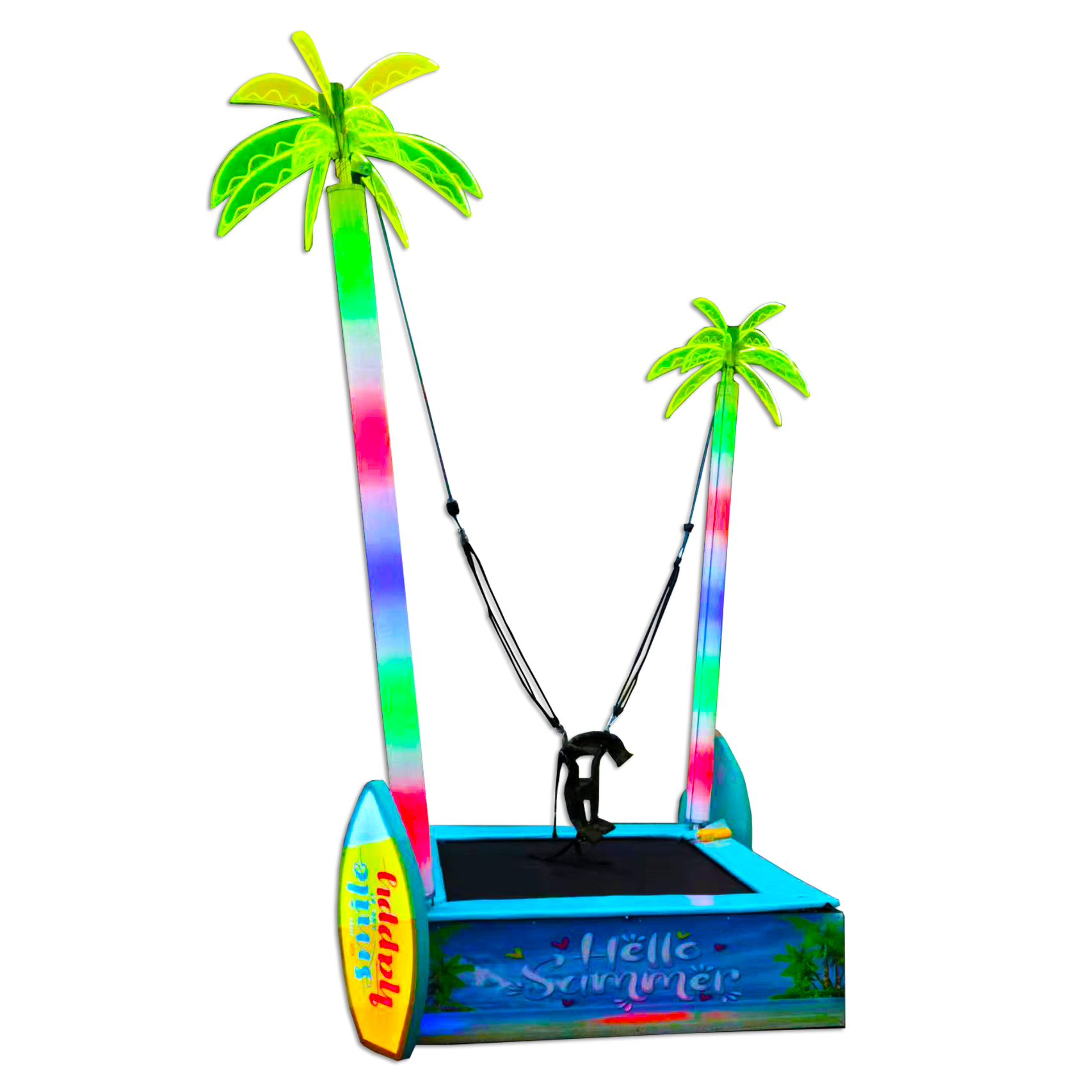 Buy Dolls For Theme Parks Trampoline Outdoor Kids Jumping Bed from ...