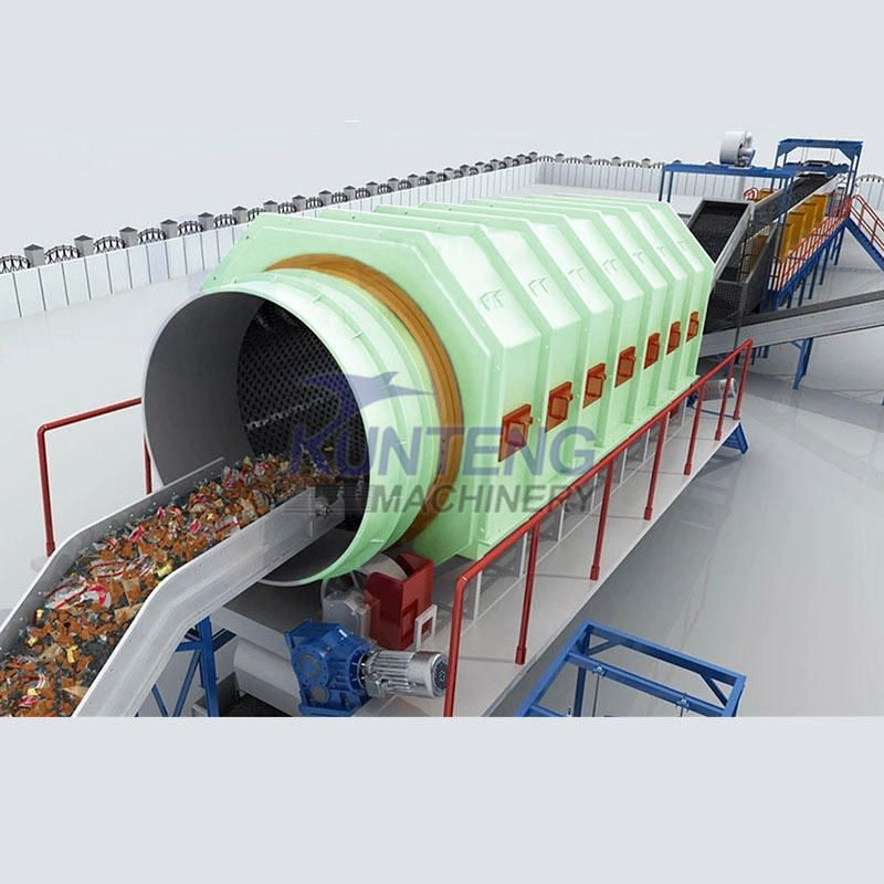 Buy City Solid Waste Municipal Garbage Sorting Machine Line Plant ...