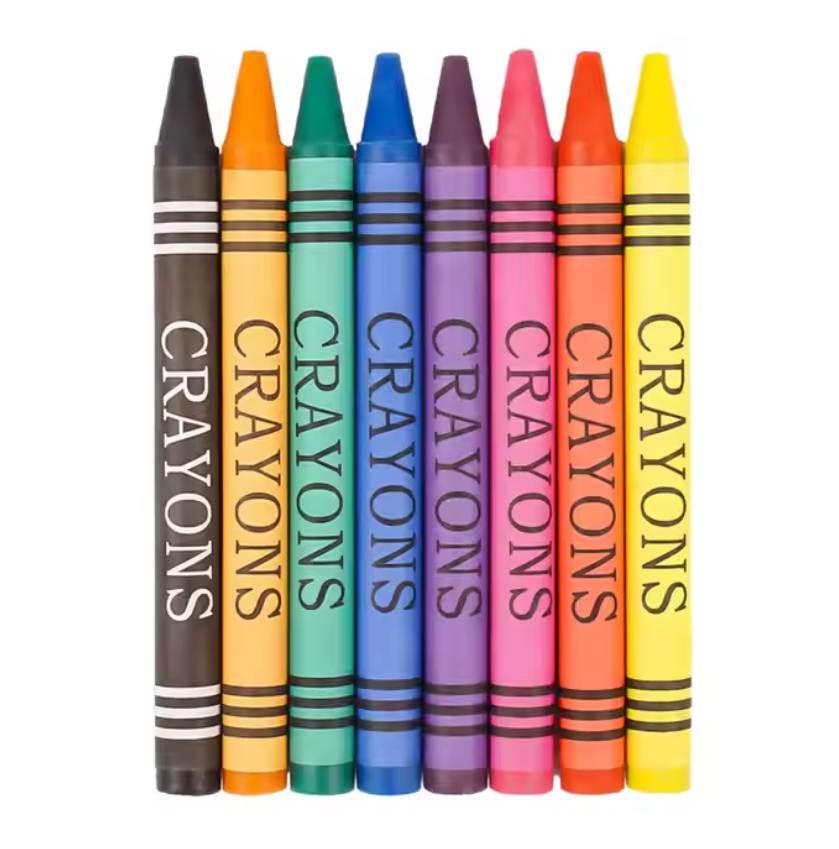 Buy Wholesale Colorful Wax Crayons Art Drawing 12 Colors from CHIZHOU ...