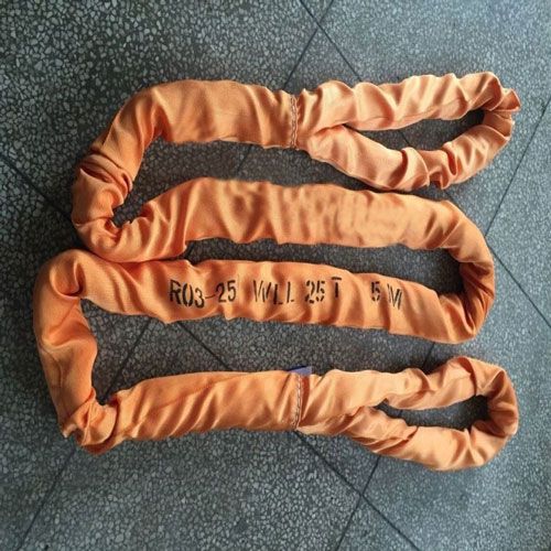Buy Double Layer Sleeve Round Sling from Lift Sling Net Belt Factory ...