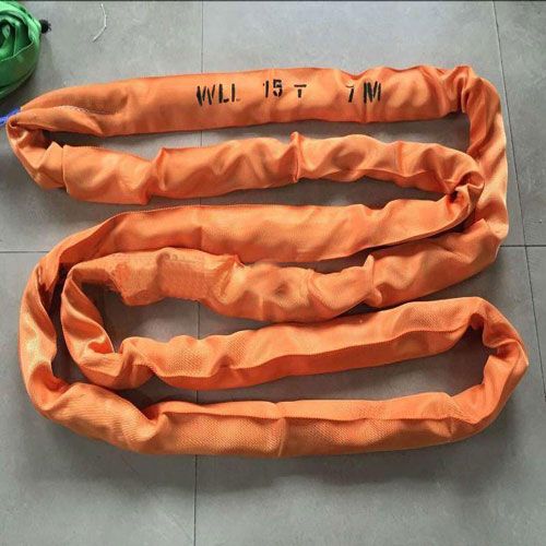 Buy Double Layer Sleeve Round Sling from Lift Sling Net Belt Factory ...