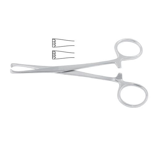 Buy Tuffier Haemostatic Forcep 4 X 5 Teeth 12.5 Cm - 5" from KOKA ...