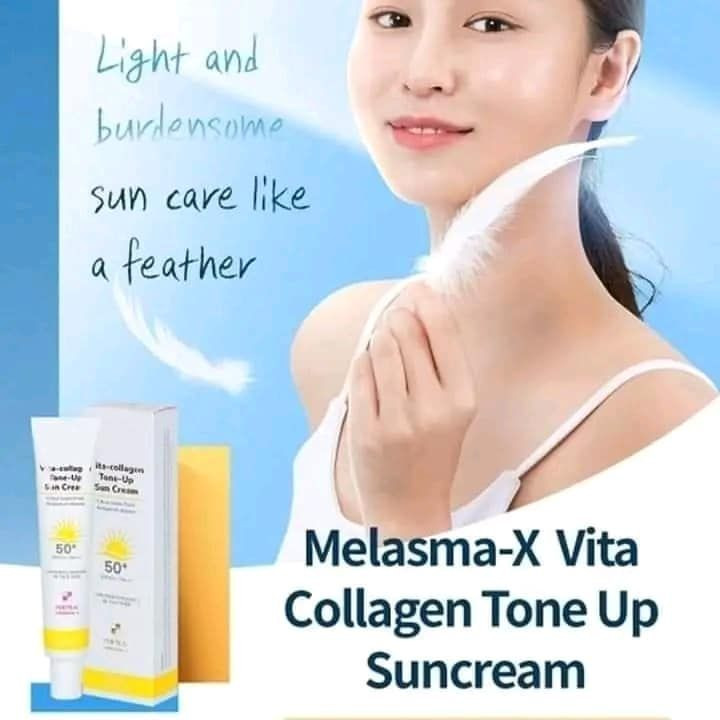 Buy Melasma-x Vita-collagen Tone-up Sun Cream Spf50+ Pa+++ (45ml) from ...