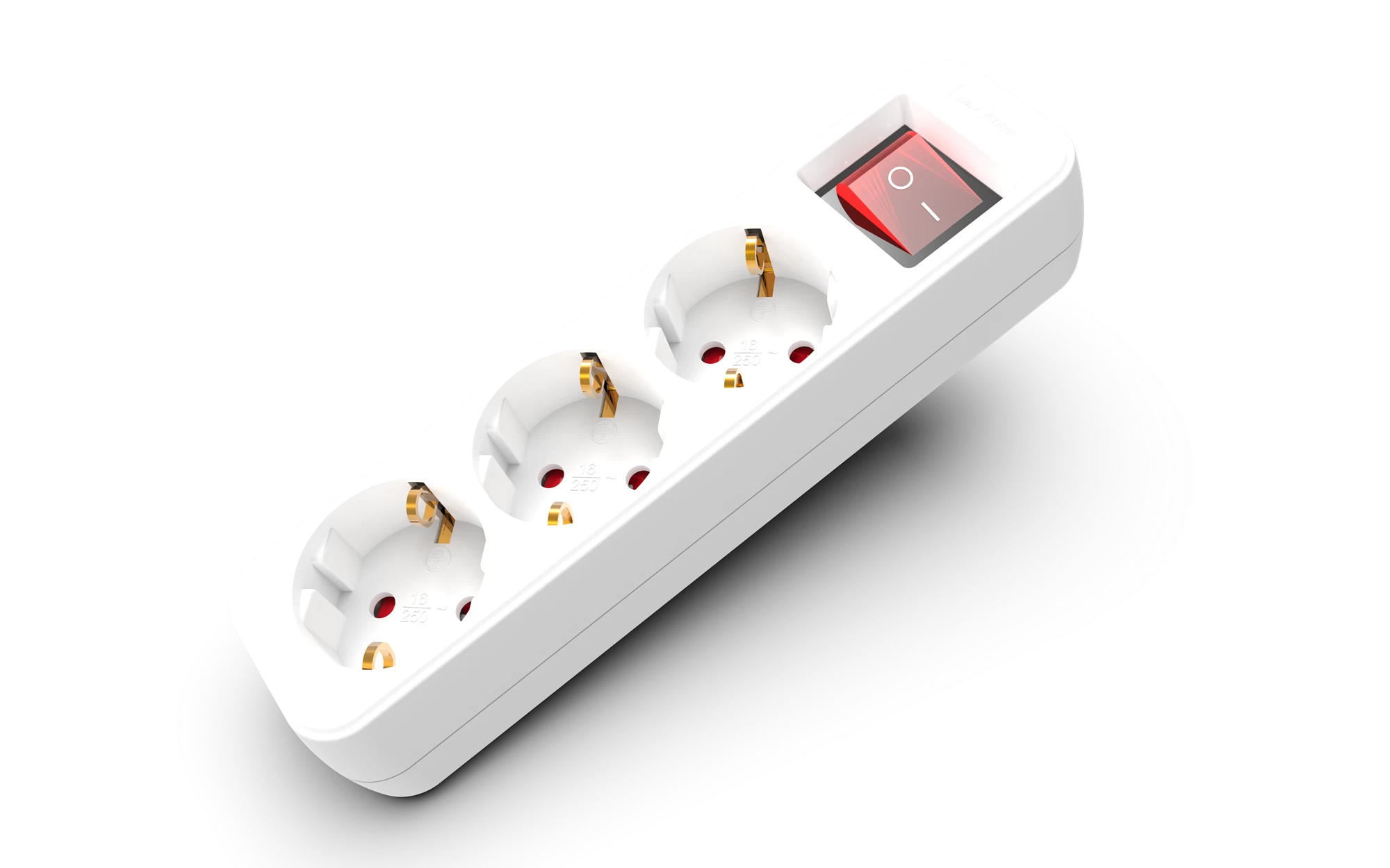 Buy 16a German Standard 3 Ways Outlets Extension Socket Power Strip ... Buy 16a German Standard 3 Ways Outlets Extension Socket Power Strip ...
