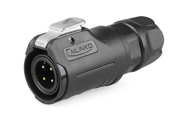 Buy Round 4 Pin Connector from Shenzhen Linko Electric Co.,ltd, China ...