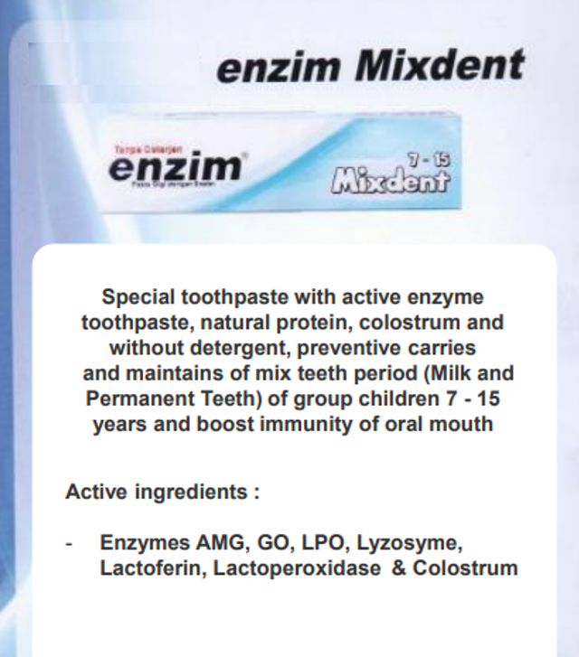 Buy “ High Quality Preventive Caries Toothpaste With Colostrum For ...