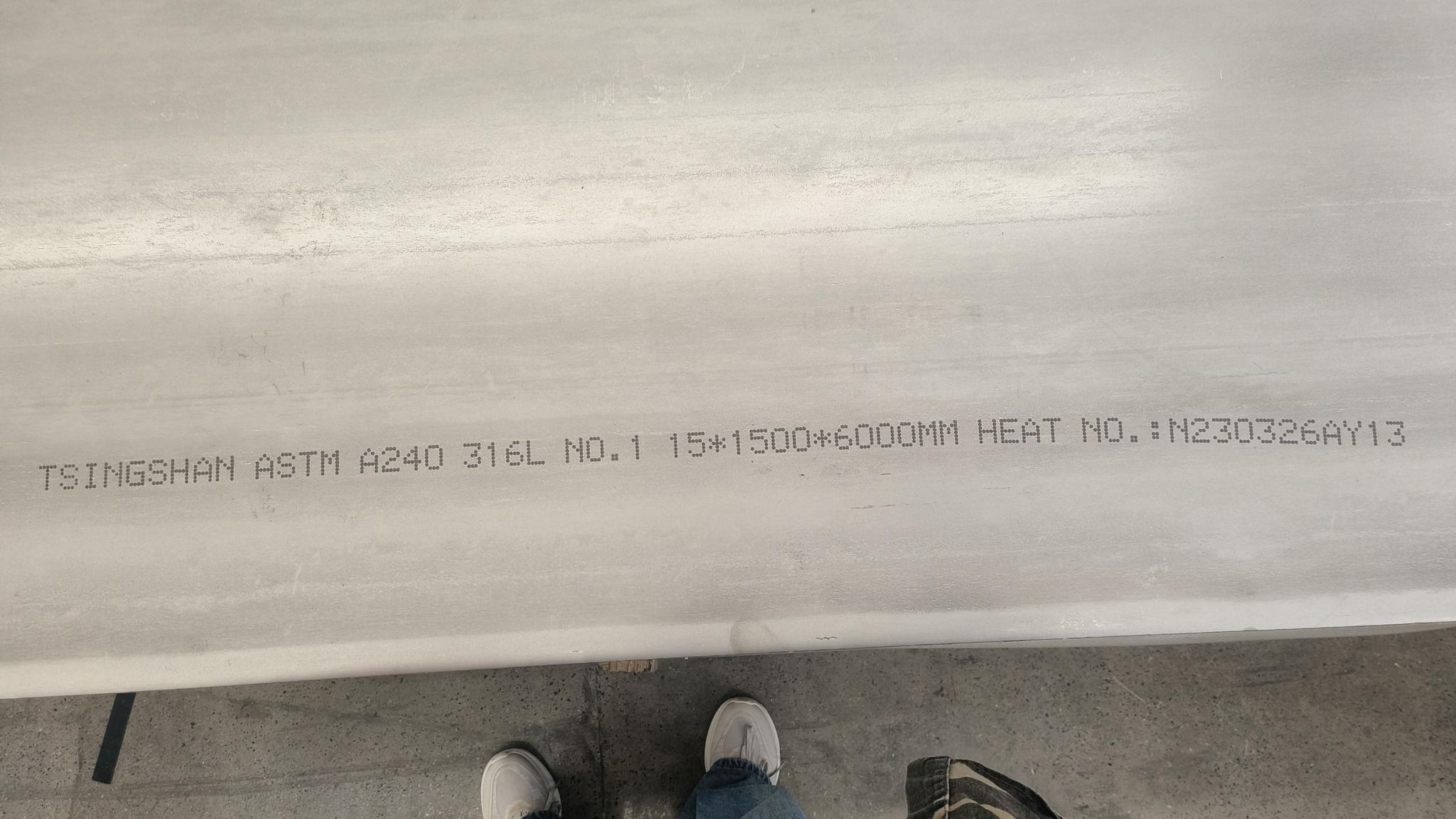 Buy Astm A240 316 316l Stainlesss Steel Plate Sheet No.1,2b Mill Finish, #4 Brushed Polish from ...