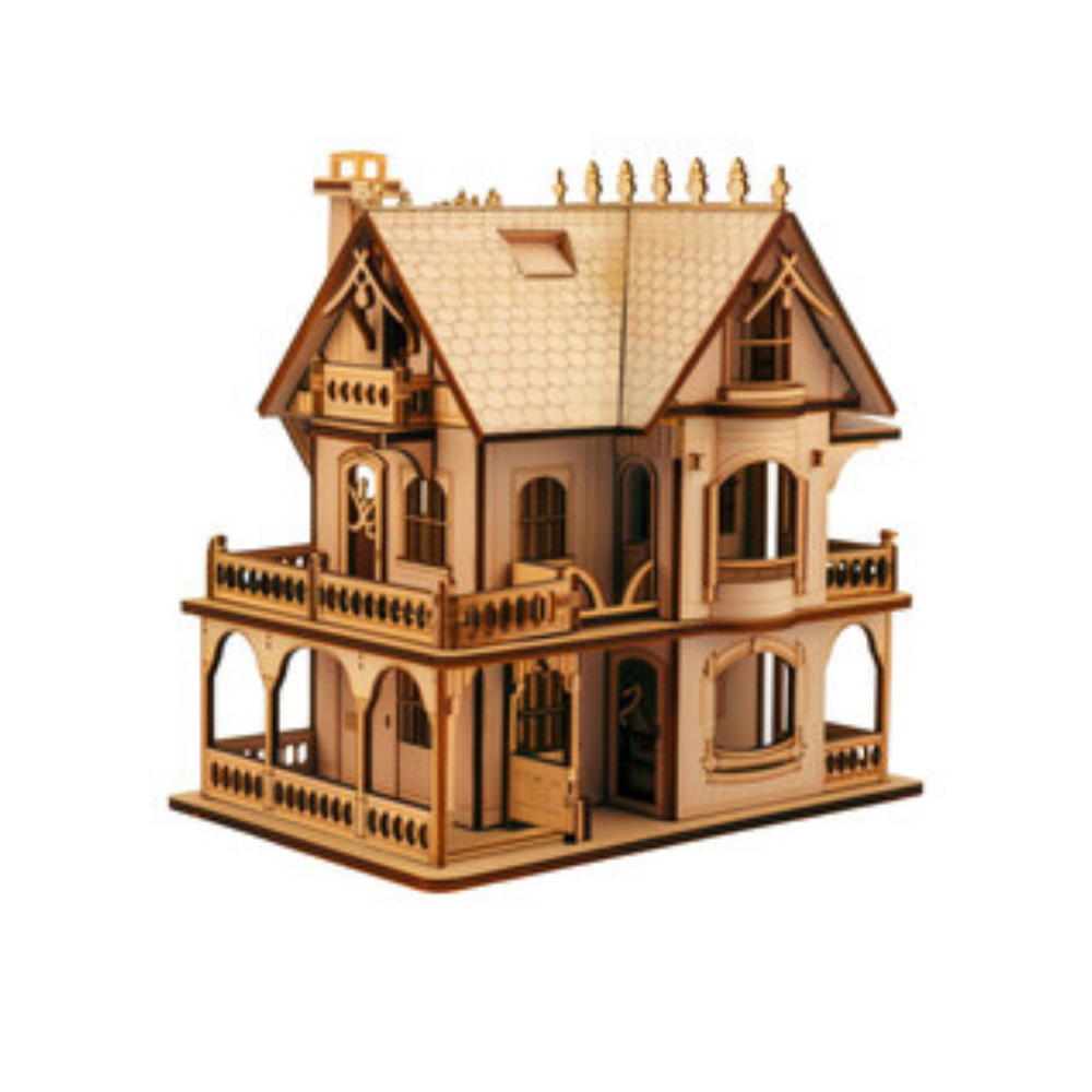 Buy Diy Dollhouse from AdventionWiz Toy Factory, India | Tradewheel.com