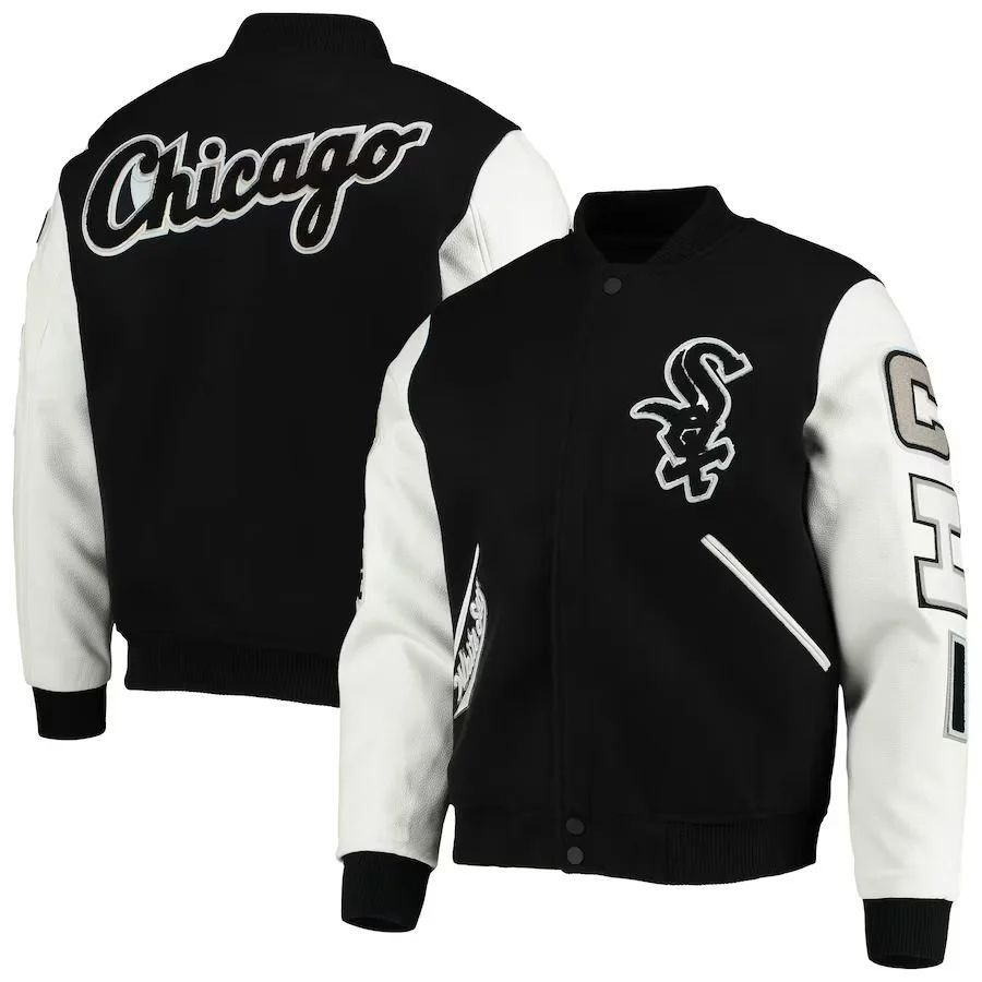 Buy Chicago White Sox Pro Standard Varsity Logo Full-zip Jacket – Black/white from TREX ...