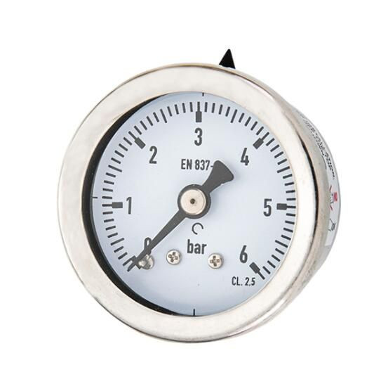 Buy 40mm Axial Brass Connection Glycerin Filled Pressure Gauge Okt-2 ...