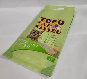 Buy Custom Printed Ziplock Pouch Cat Litter Packaging Pouch Cat Litter ...