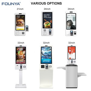 Buy 24" 32" Order Kiosk Touch Screen Pos System Self Pay Machine Self ...