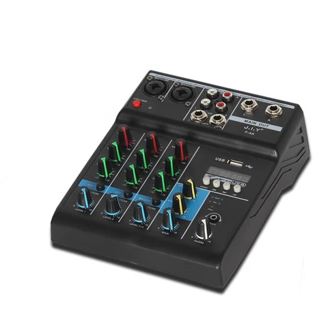 Buy 4-way Mixing Console For Home Computer Stage Mixer Small Usb With ...