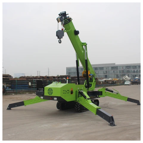 Buy 5 Ton Self-propelled Remote-controlled Spider Crane Warejouse Logistics Usage Small Lifting ...