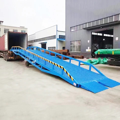 Buy Adjustable Loading Ramp Unloading Container Dock Ramp Hydraulic ...