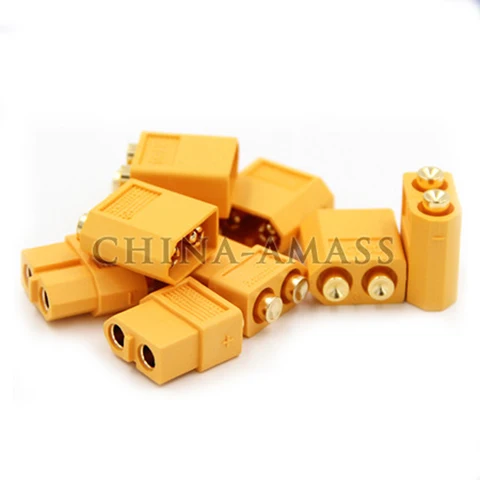 Buy Amass Original Xt60pb Pcb Board Welded Mount Power Connector Xt60pb ...