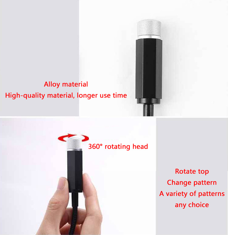 Buy Auto-rotating Starry Sky Lights In The Car, Car Installation Led ...