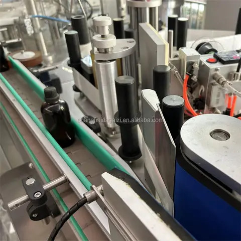 Buy Automatic Ampoule Vial Plastic Glass Round Bottle Stick Label ...