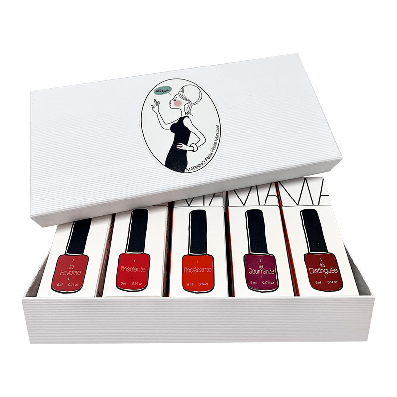 Buy Custom Cardboard Nail Polish Set Box Packaging Paper Boxes For Nail ...