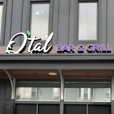 Buy Custom Waterproof 3d Letter Business Sign Frontlit Stainless Steel ...