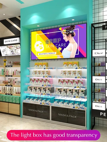 Buy Customized Beauty Display Stand Skincare Products Shop Shelf ...