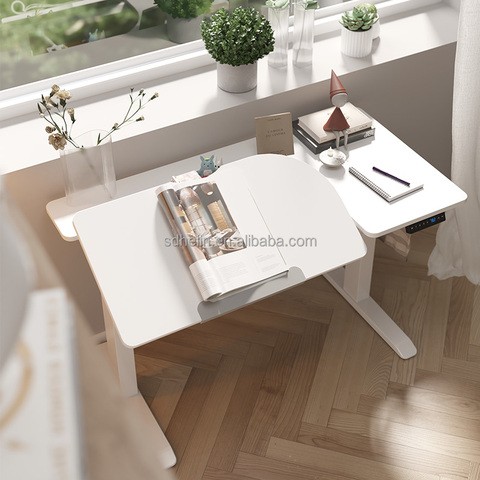 Buy Electric Lifting Home Computer Table Tilt Desktop Childrens Height ...