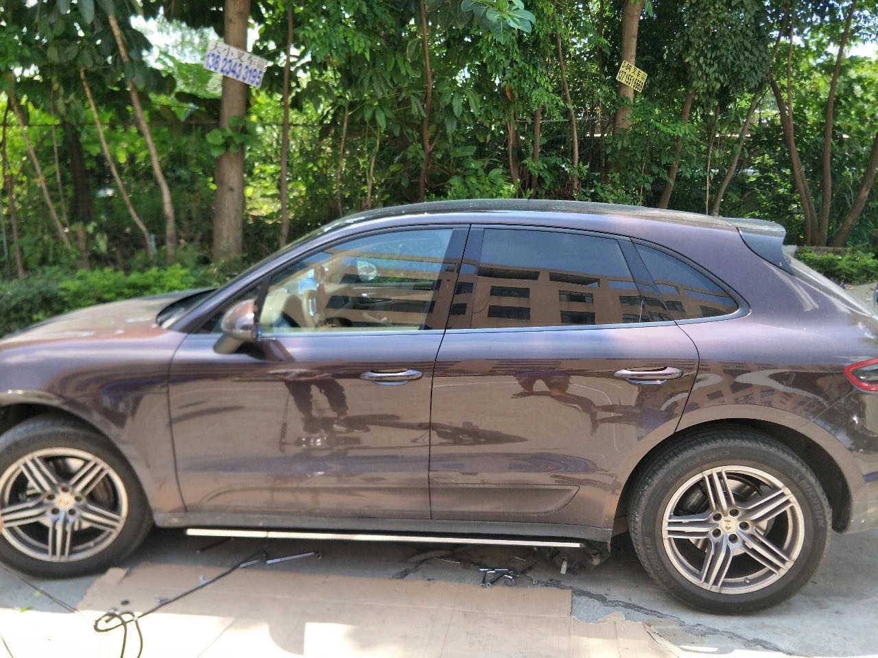 Buy Electric Side Step For 4x4 Car Led Electric Side Step Running Board ...