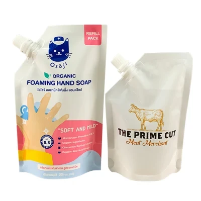 Buy Factory Custom Liquid Refillable Stand Up Spout Pouch Drinking ...