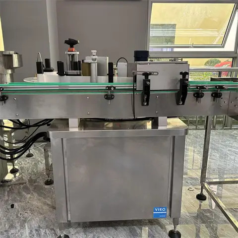 Buy Full Automatic High Speed Round Bottle Labeling Machine Label ...