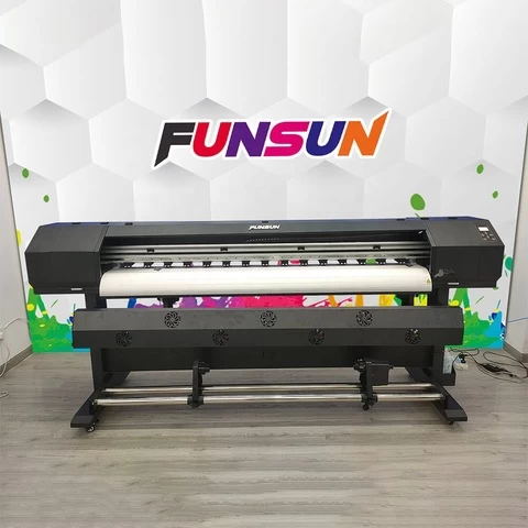 Buy Funsun 1.8m 6 Feet Dx6 Head 1440dpi Banner Tarpaulin Canvas Paper ...