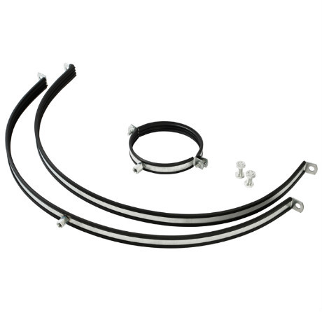 Buy Galvanized Steel Ventilation Duct Clip Round Wind Pipe Clamp With ...