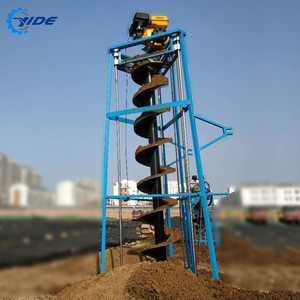 Buy Gasoline Pile Driver Tripod Pole Drilling Rig Earth Auger Screw ...