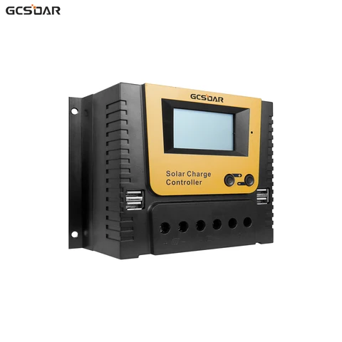 Buy Gcsoar Energy Panel Off Grid Pwm Solar Power Regulator 12v 24v 36v 48v Auto Lcd Display from ...