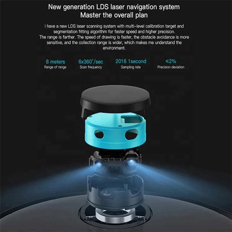 Buy Global Version Viomi V2 Pro Robot Vacuum Cleaner 2100pa Suction ...