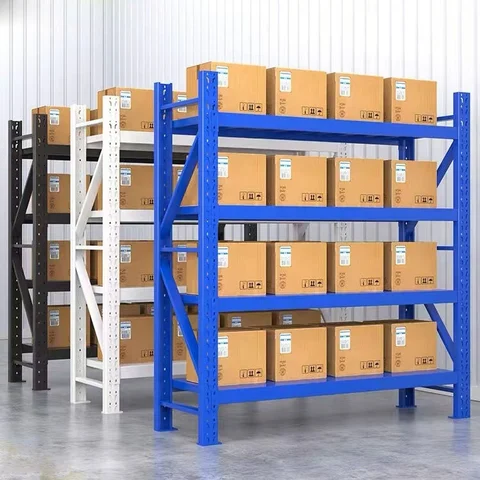 Buy Heavy Duty Industrial Workshop Steel Display Shelves Warehouse ...