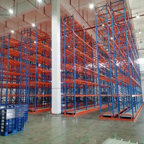 Buy High-density Vna Boltless Pallet Racking Warehouse Steel Selective ...