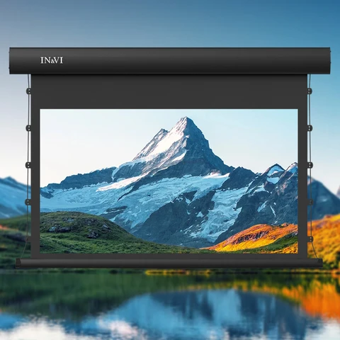 Buy In&vi High Quality 84 Inch Motorized Projector Screen 4k Hd Alr ...