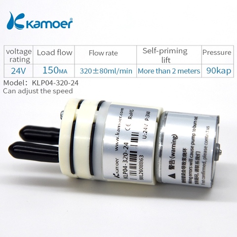 Buy Klp04 Mini Diaphragm Water Pump 12v 24v Micro Liquid Pump With ...