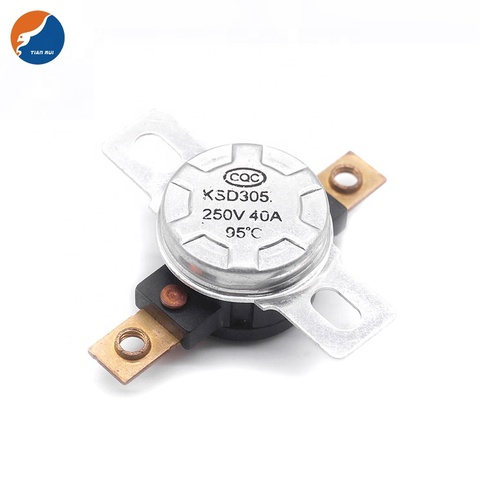 Buy Large Big Current 250v 15a To 40a Bimetal Manual Auto Reset Ksd305 ...