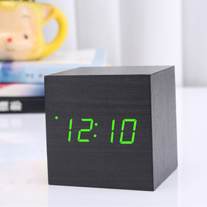 Buy Led Wood Clocks Analog 2300mah Rechargeable Digital Clock from ...