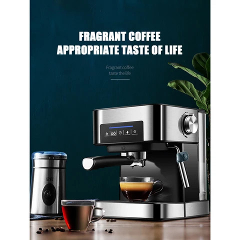 Buy Multi-functional Concentrated Bean Grinding Pressure Espresso ...
