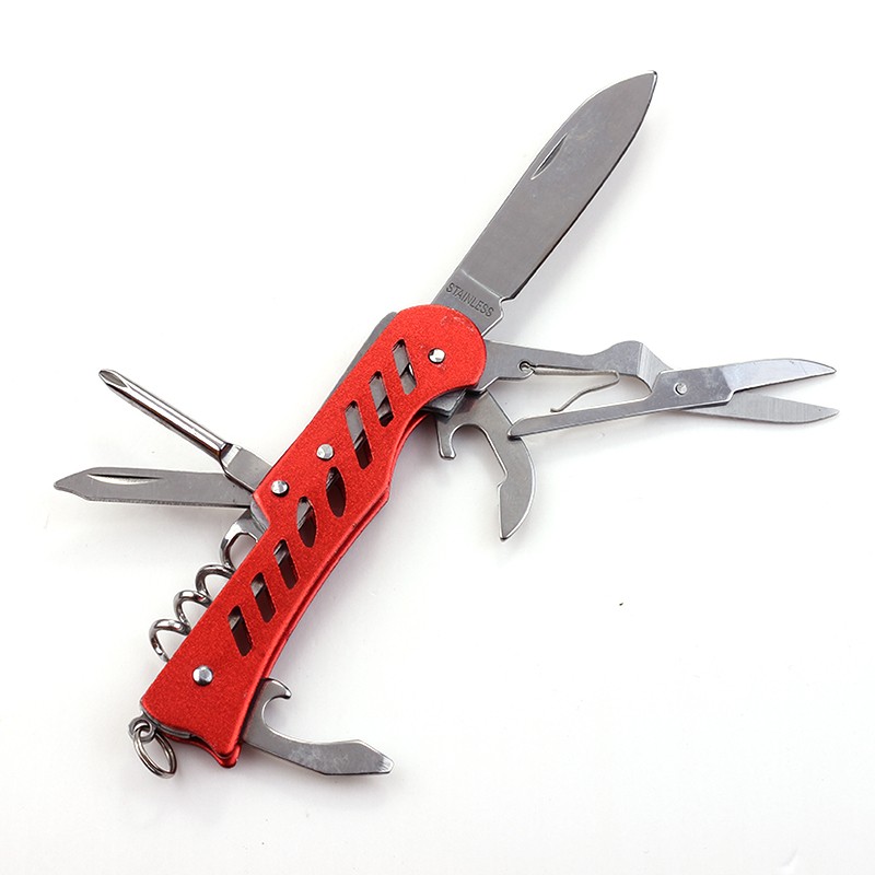 Buy Multifunctional Stainless Steel Knife Multi Purpose Army Folding ...