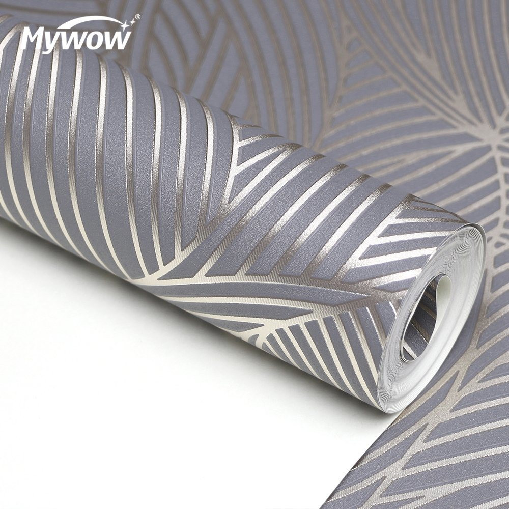 Buy Mywow Pvc Wall Paper 3d Luxury Pvc Metallic Wallpapers/wall Coating ...